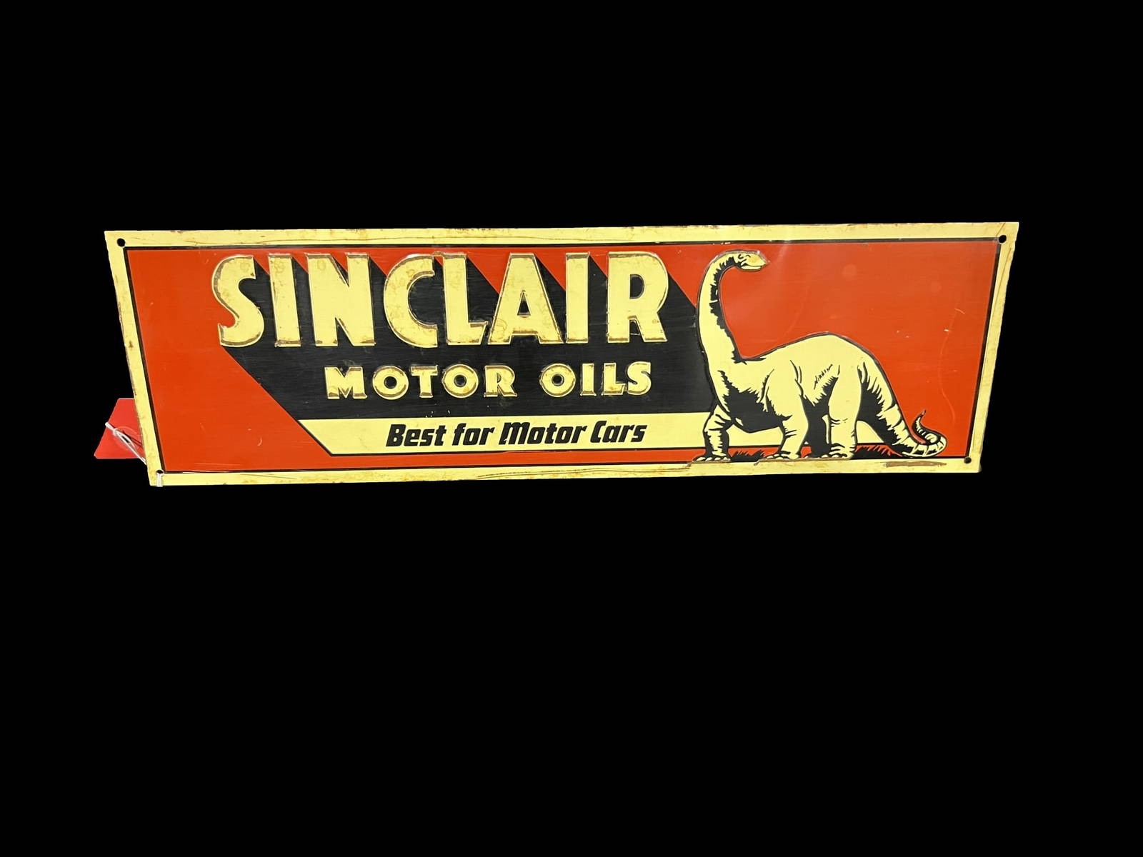 Sinclair Motor Oils Best For Motor Cars Tin Metal Sign Auction