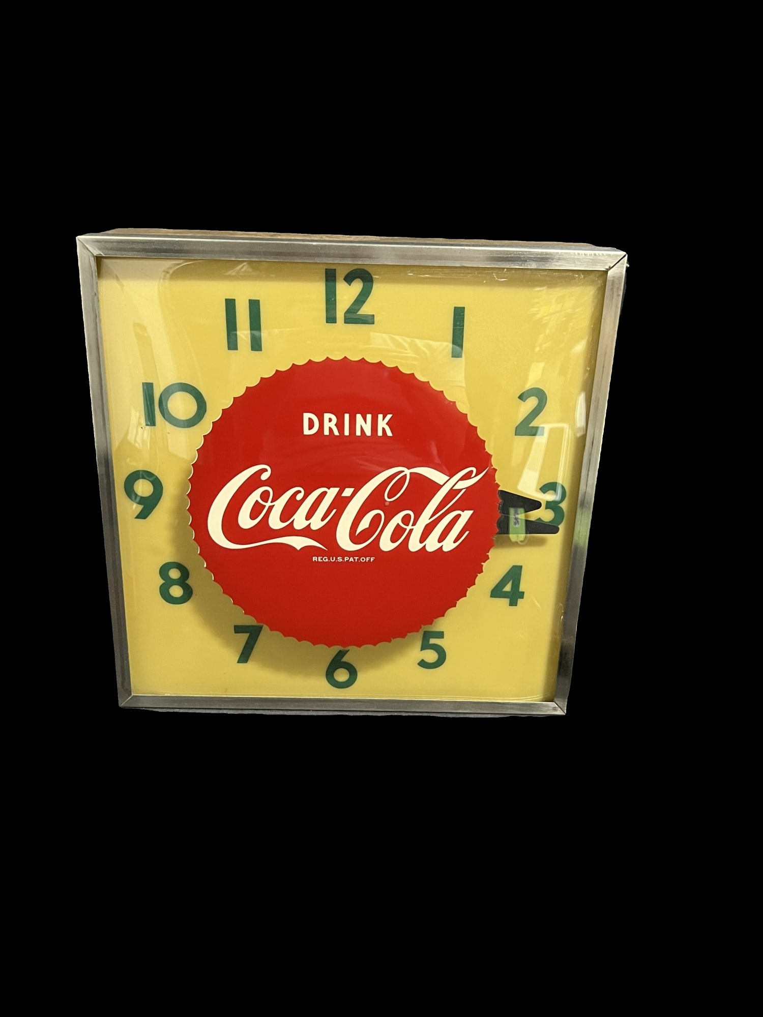 Drink Coca Cola Soda Clock Auction
