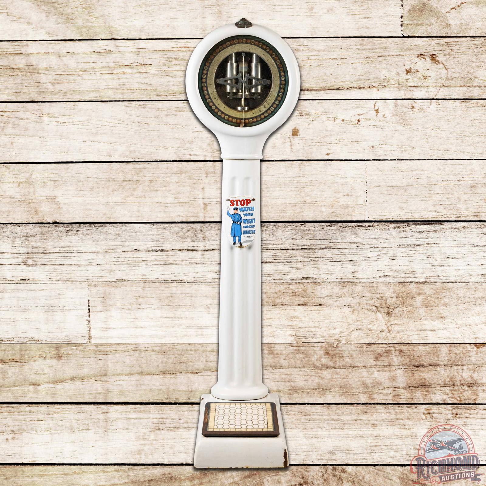 Peerless Honest Weight 1 Cents Penny Lollipop Weight Scale Auction