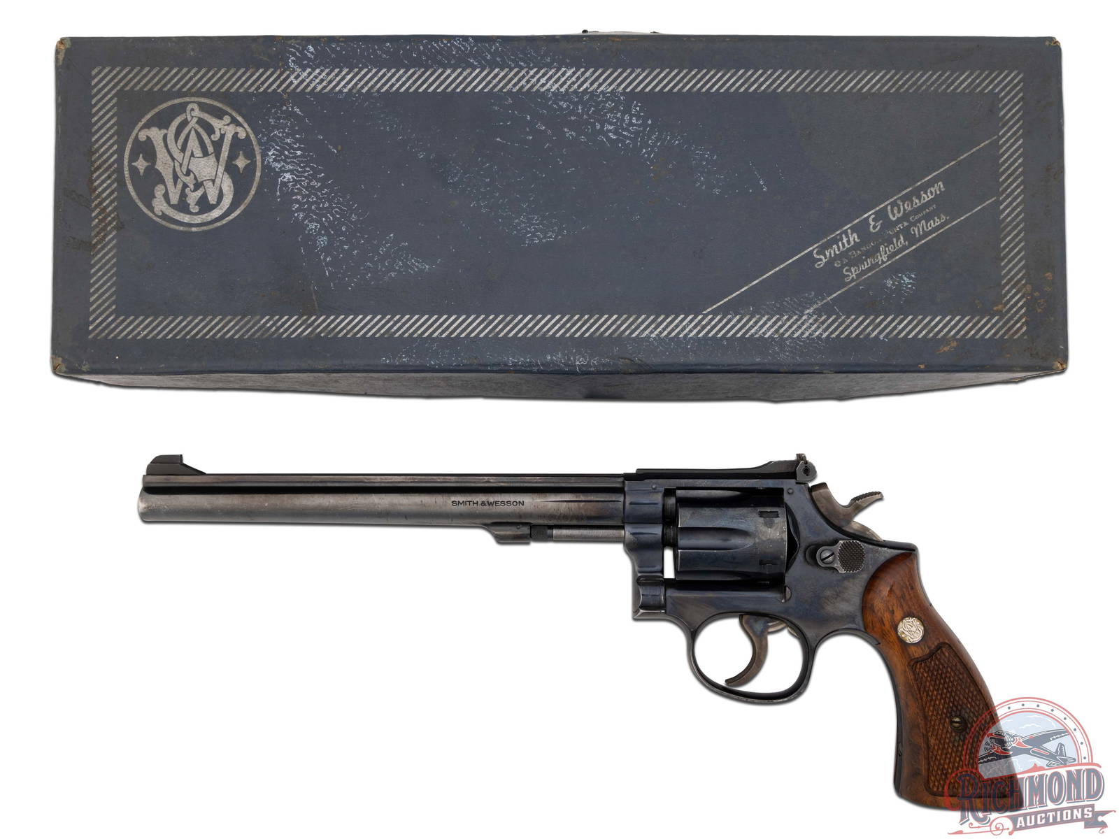 1978 Smith & Wesson Model 48-4 K-22 Masterpiece .22 Win Mag Revolver In ...