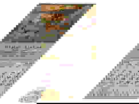 1924 Hyman Viener Hides Furs Dealer Calendar W/ Camping Scene Philip R ...