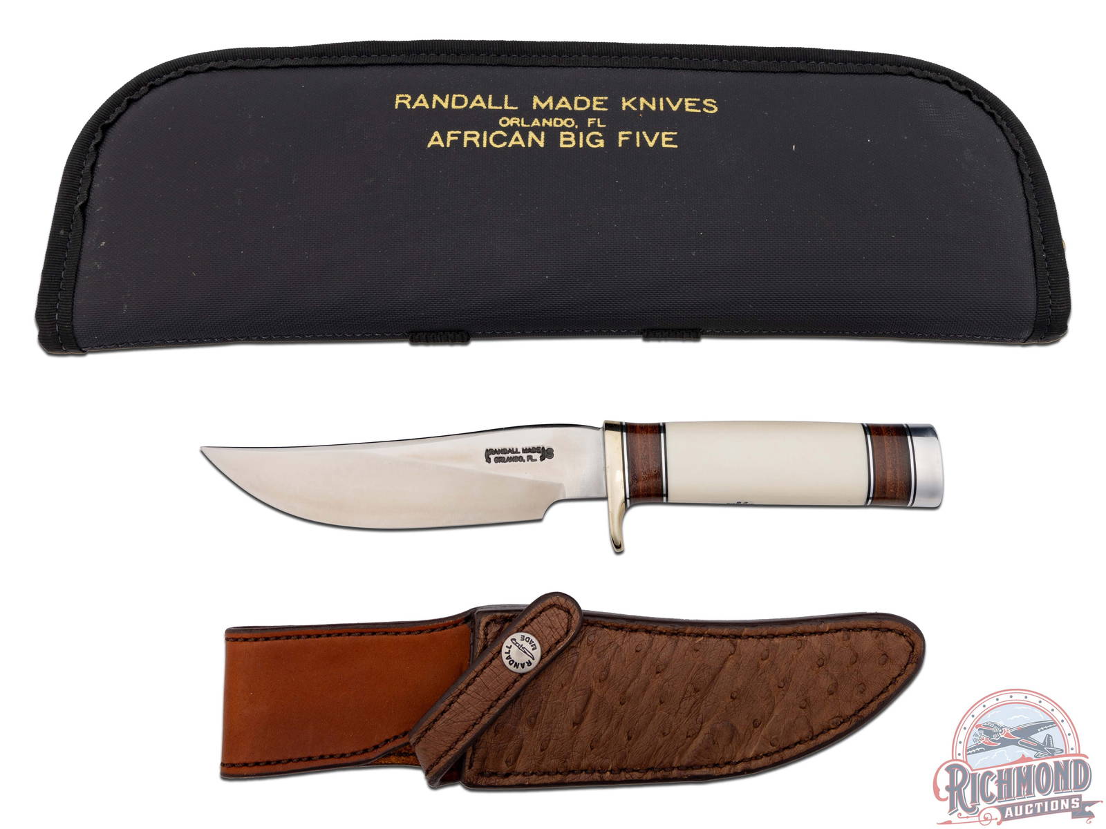 Full Custom Randall Made 27 Trailblazer Stainless Engraved Knife With ...