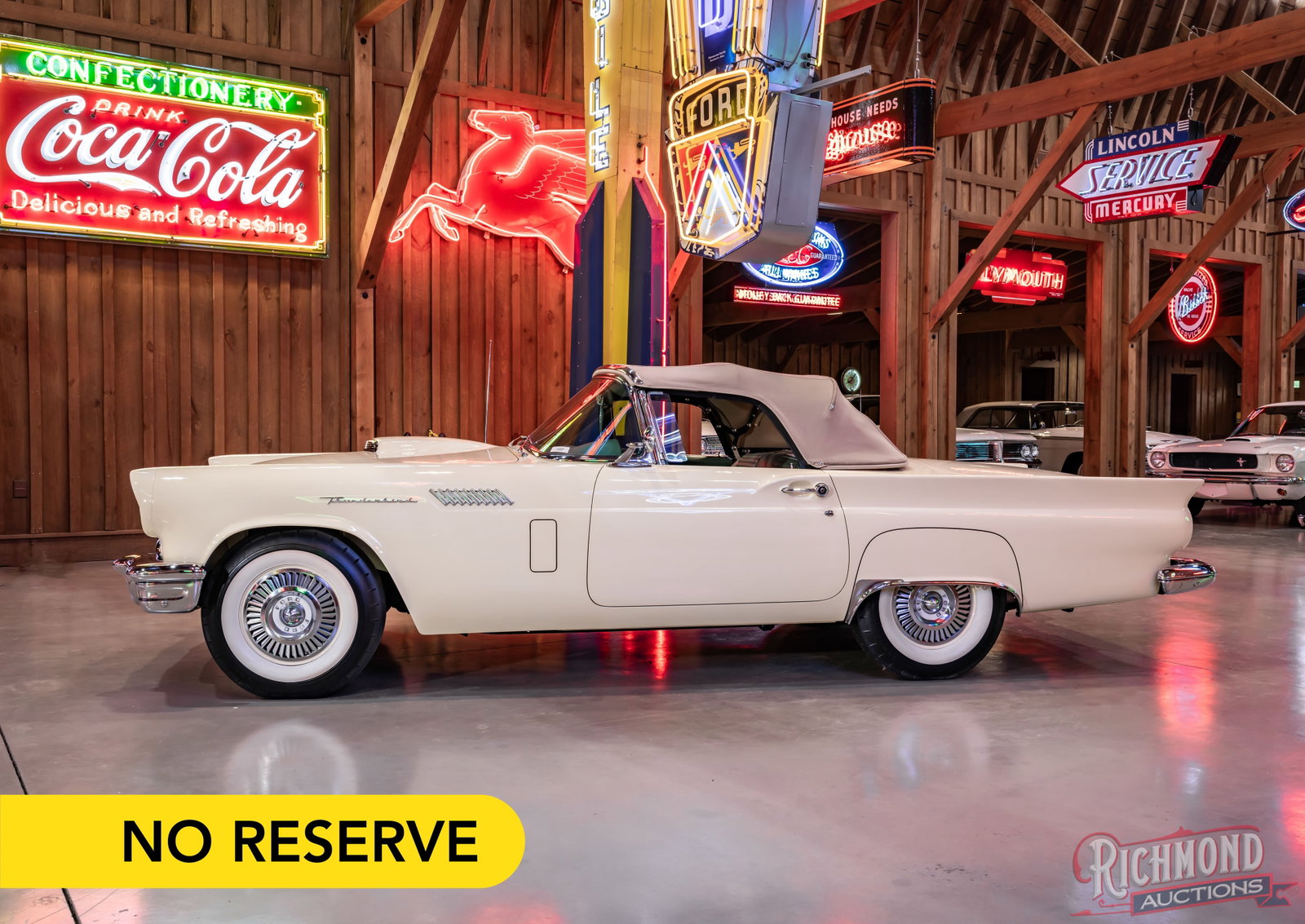 1957 Ford Thunderbird E-code Convertible Auction