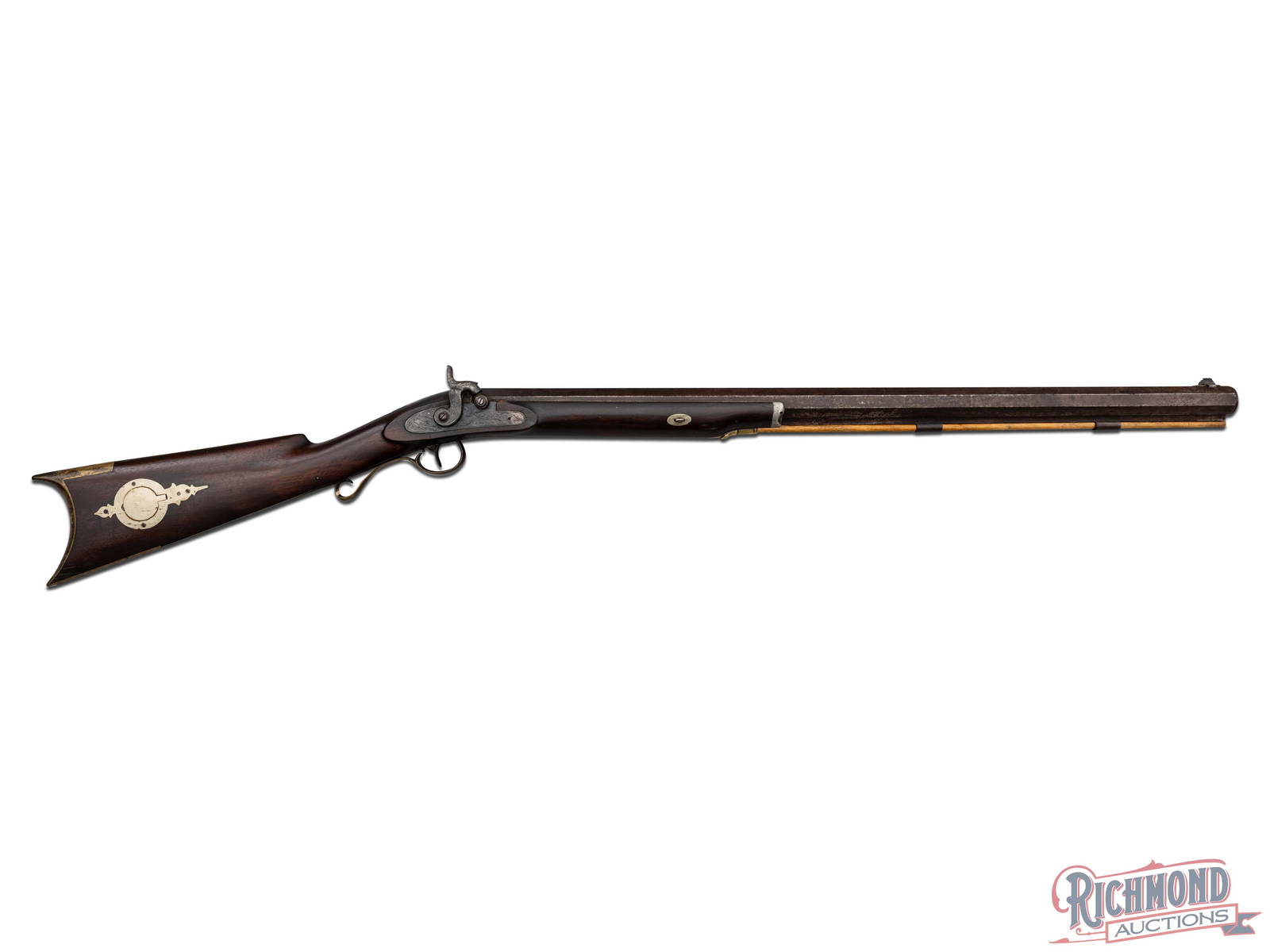 New York Percussion Muzzleloading Target Rifle By Morgan James Auction