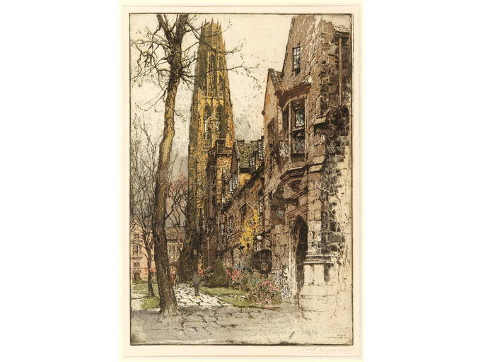 Luigi Kasimir, Pettau 1881 1962 Grinzing, Yale, Harkness Hall