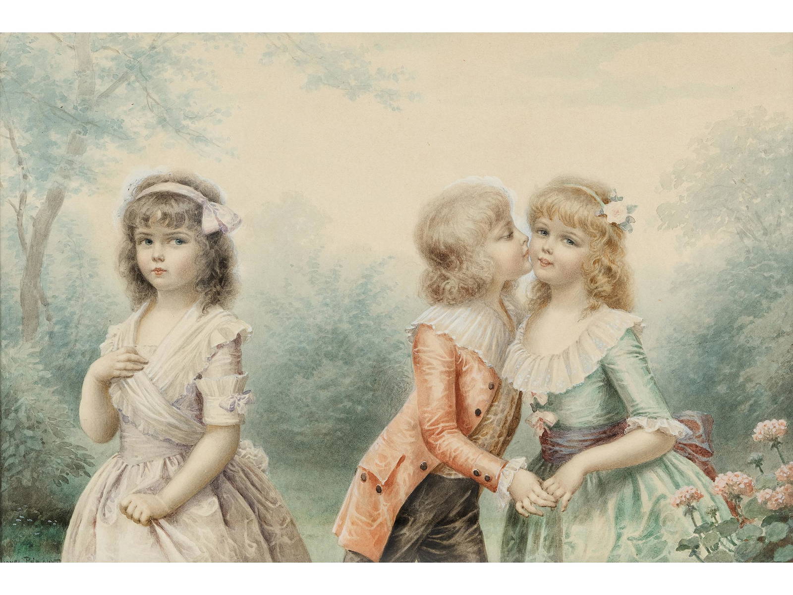 Lionel Peraux, France, 1871 - ?, Spurned Love Auction