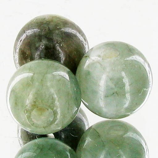 24.9ct Green Jade Beads Parcel