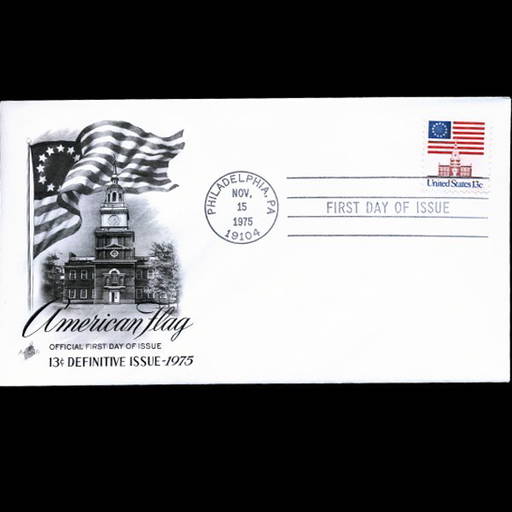 1975 Us First Day Postal Cover