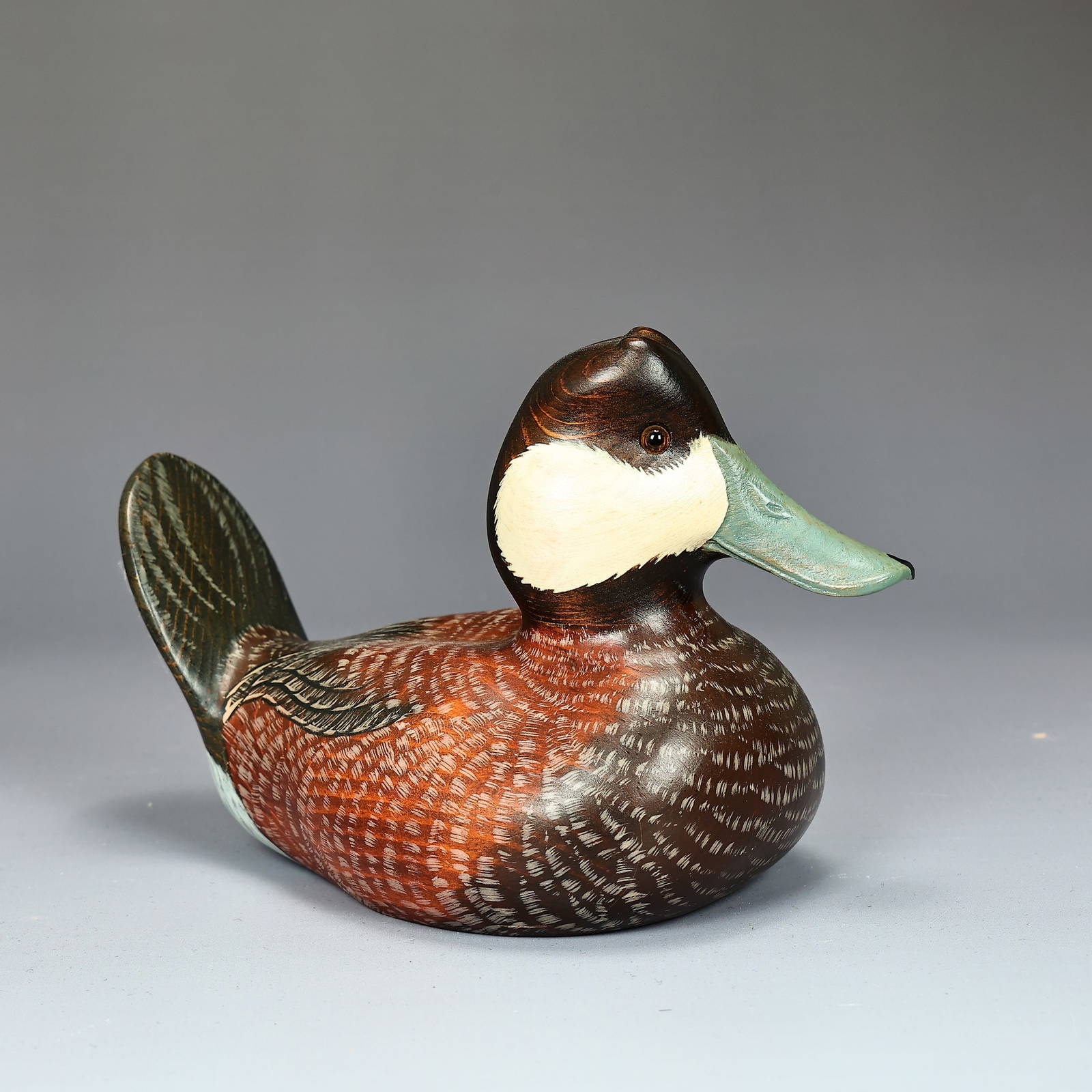 Big Sky Carvers Wooden Duck Decoy Sign Auction