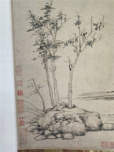 Yuan, Ni Zan, Jiangzhu Fenglin, Paintings