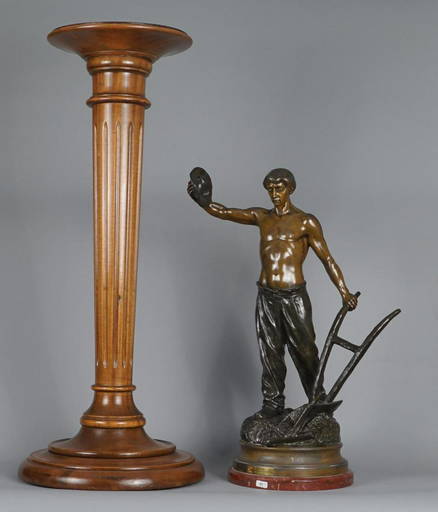 GÃ©o Maxim (1885-1940), bronze sculpture, Early 20th century, Proud ...