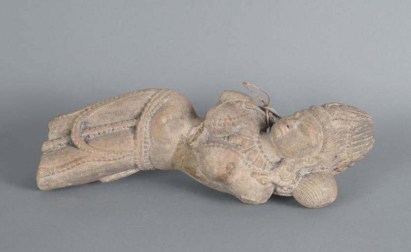 Indian stones 'Lady of the Tree' (image of Parvati), l. 36 cm, nose ...