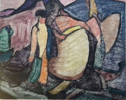 58: mono print, Provincetown, Karl O. Knaths, Boatman - May 08, 2010 ...