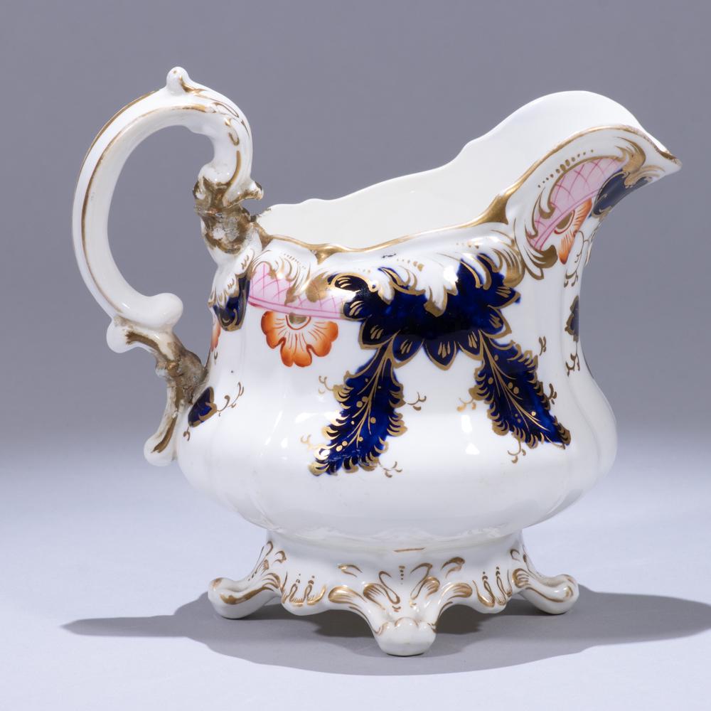 Samuel Alcock Porcelain Milk Jug 19th Century | Barnebys