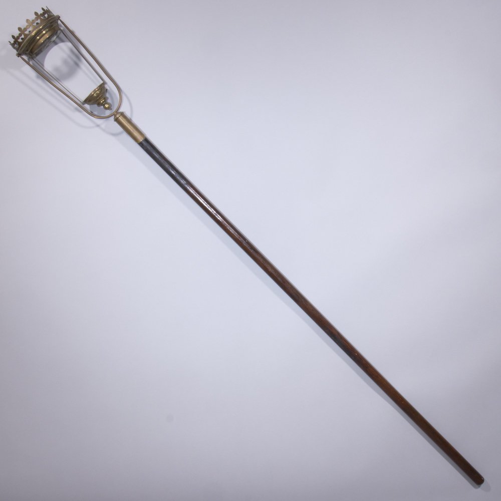 19th Century Religious Gilded Brass Candle Staff (#0160) on Feb 19 ...