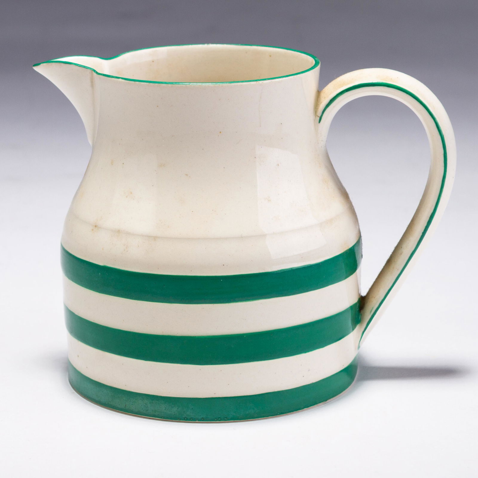 Wedgwood Creamware Striped Pitcher Jug - Oct 29, 2022 | Albinus in ...