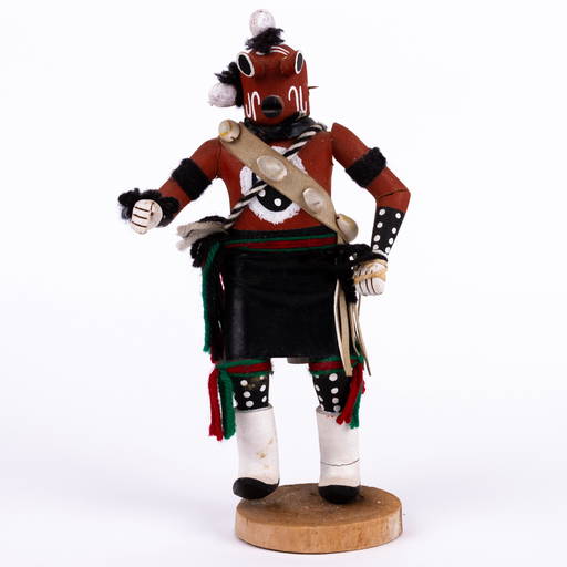 Native American Mudhead Kachina Hopi Koyemsi Doll Navajo - Dec 17, 2022 ...