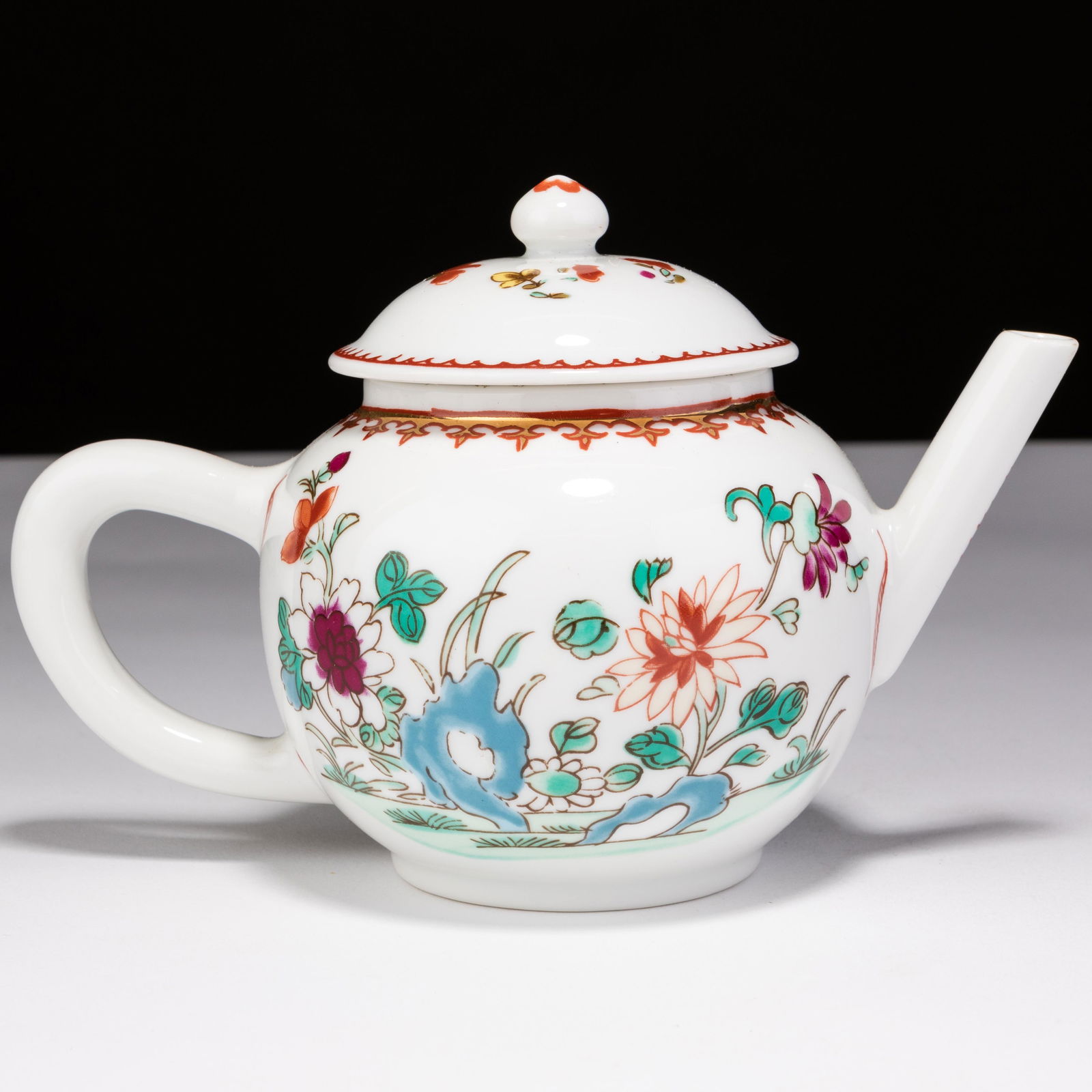 Franklin Mint Porcelain Chinese Teapot