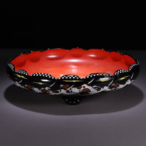 Art Deco Solian Ware Pottery Large Centrepiece Bowl (#0392) on Mar 21 ...