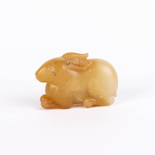 Chinese Russet Jade Carving of a Rabbit (#0653) on Mar 29, 2023 ...