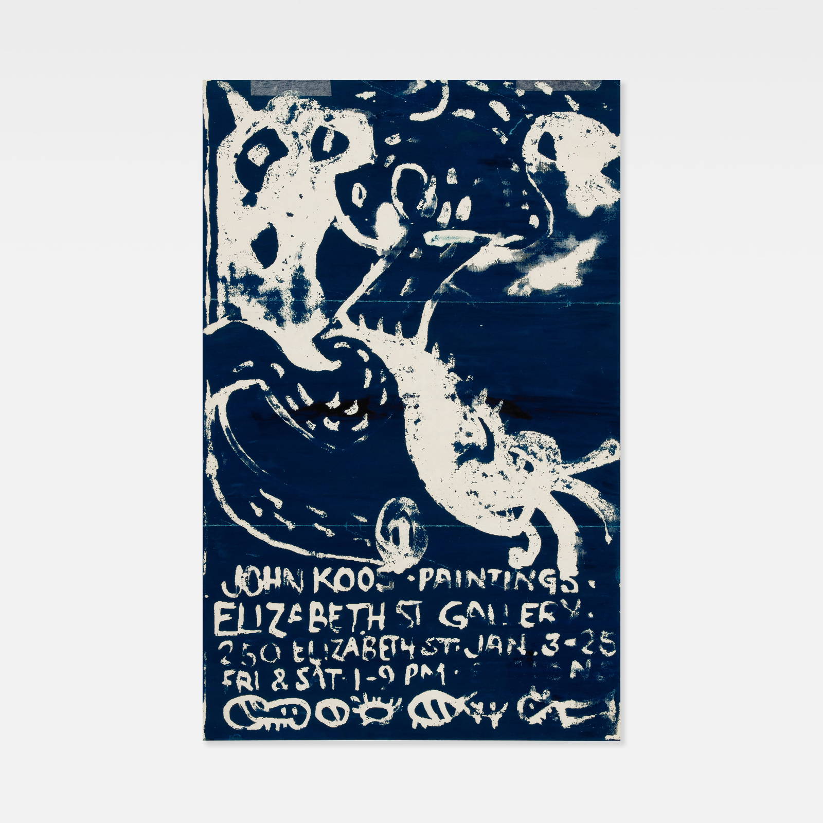 Elizabeth St. Gallery, John Koos, Poster Auction