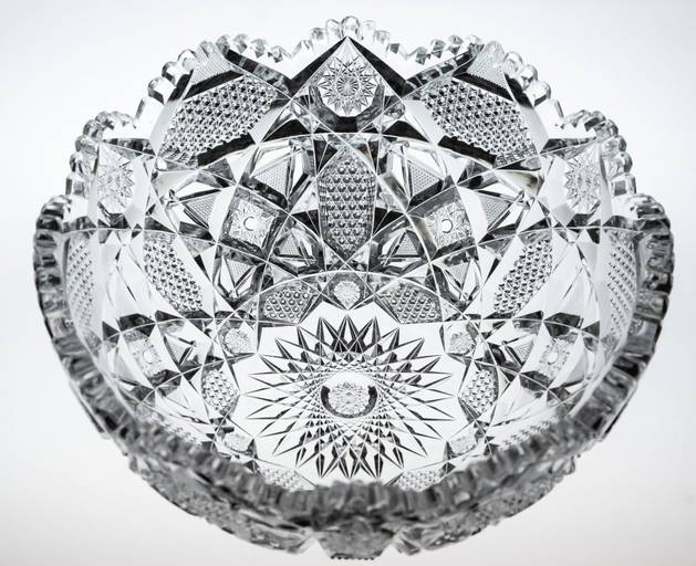 Rarity Libbey Isabella Brilliant Cut Glass Bowl