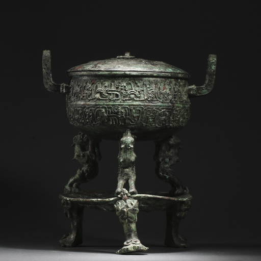 Before The Ming Dynasty, Dragon Patterned Three Legged Beast Tripod