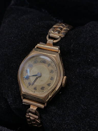 Rjw Limited Brand Ladies Watch Gold Tone Vintage Circa 1920's $4k Apr ...
