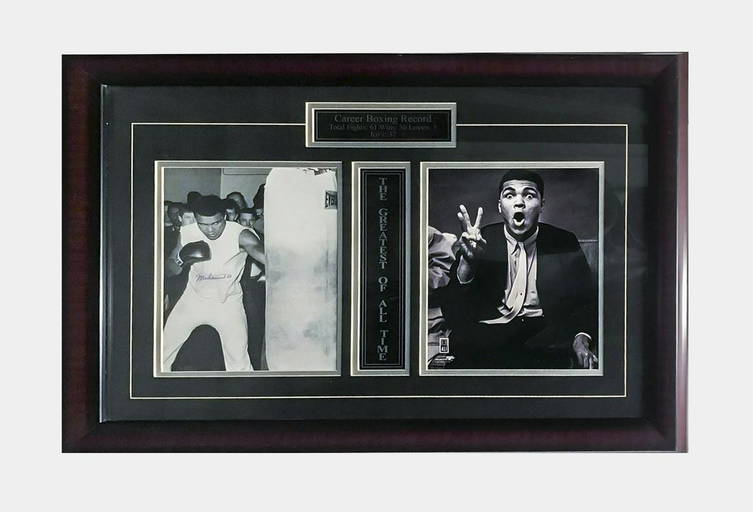 Muhammad Ali Autographed Portrait Memorabilia, C. 1960s $15k Appraisal ...