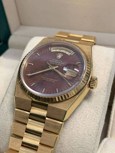 Rolex President Oysterquartz Day Date 18k Yellow Gold Watch $80k Apr ...