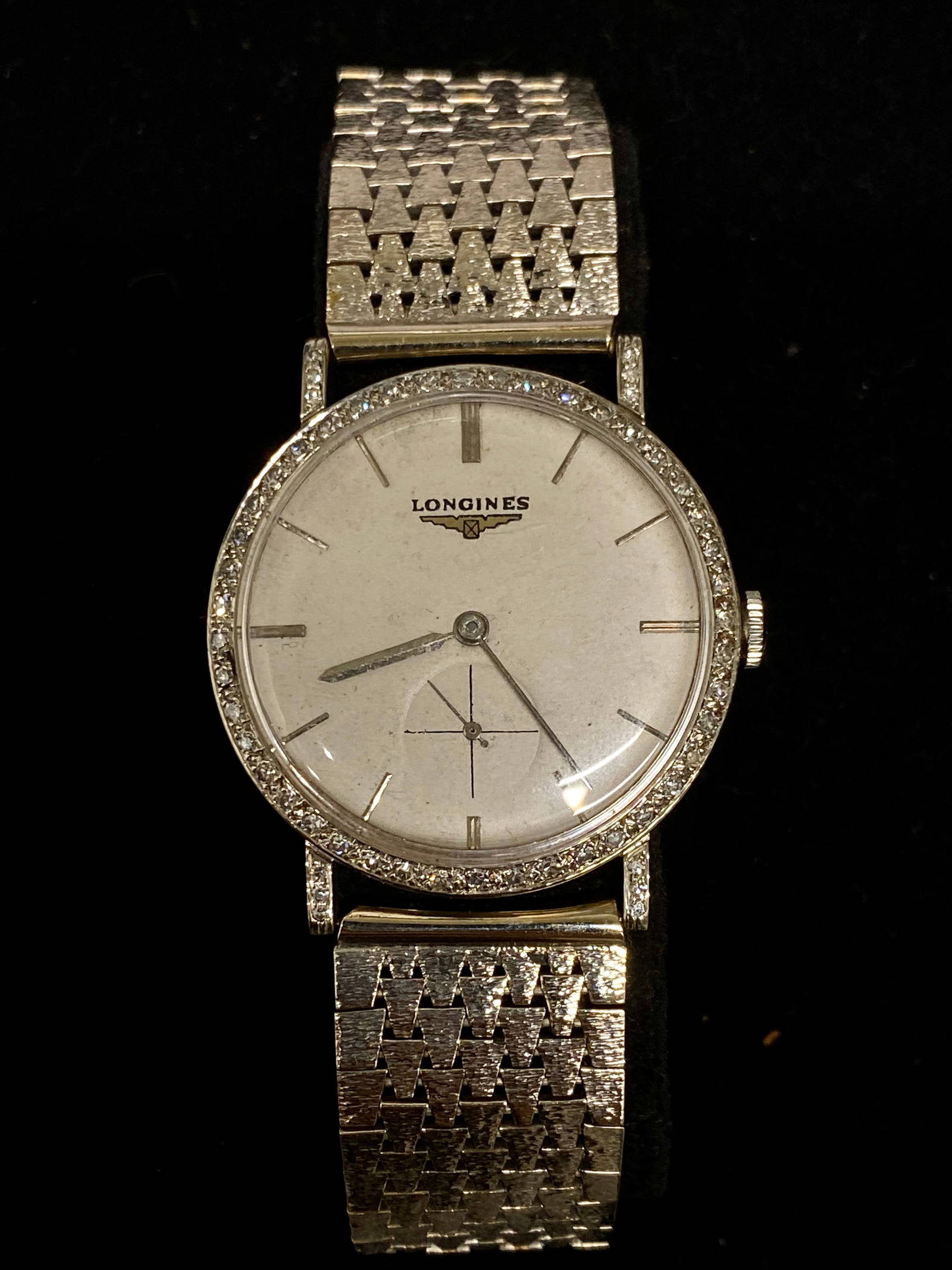 Longines Vintage 1970's White Gold Watch W/ 56 Diamonds - $20k ...