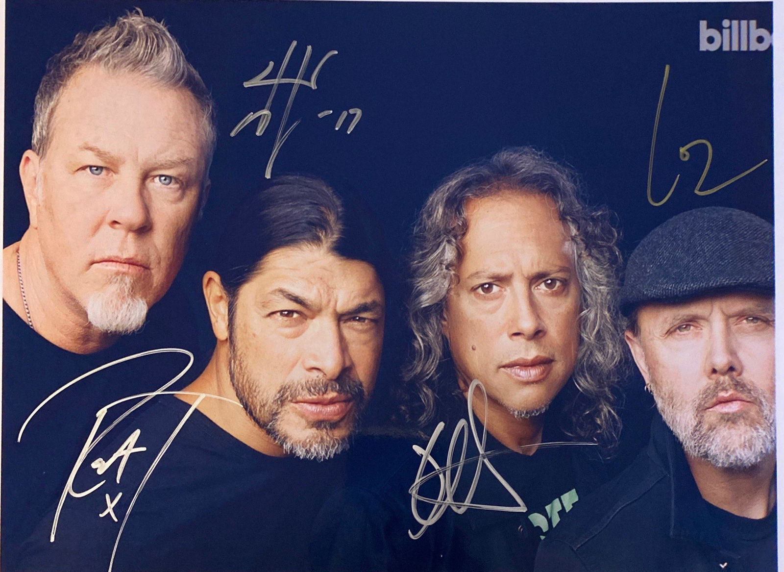 Autograph Signed Metallica Kirk Hammett Photo - Apr 09, 2021 | Ben Toy ...