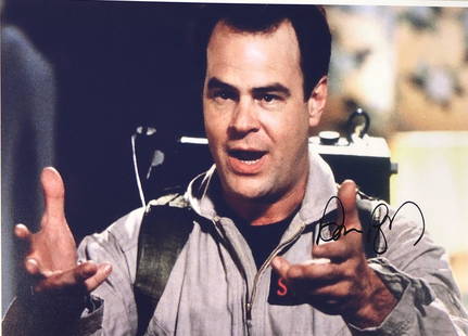 Ghostbusters Dan Aykroyd Signed Photo.