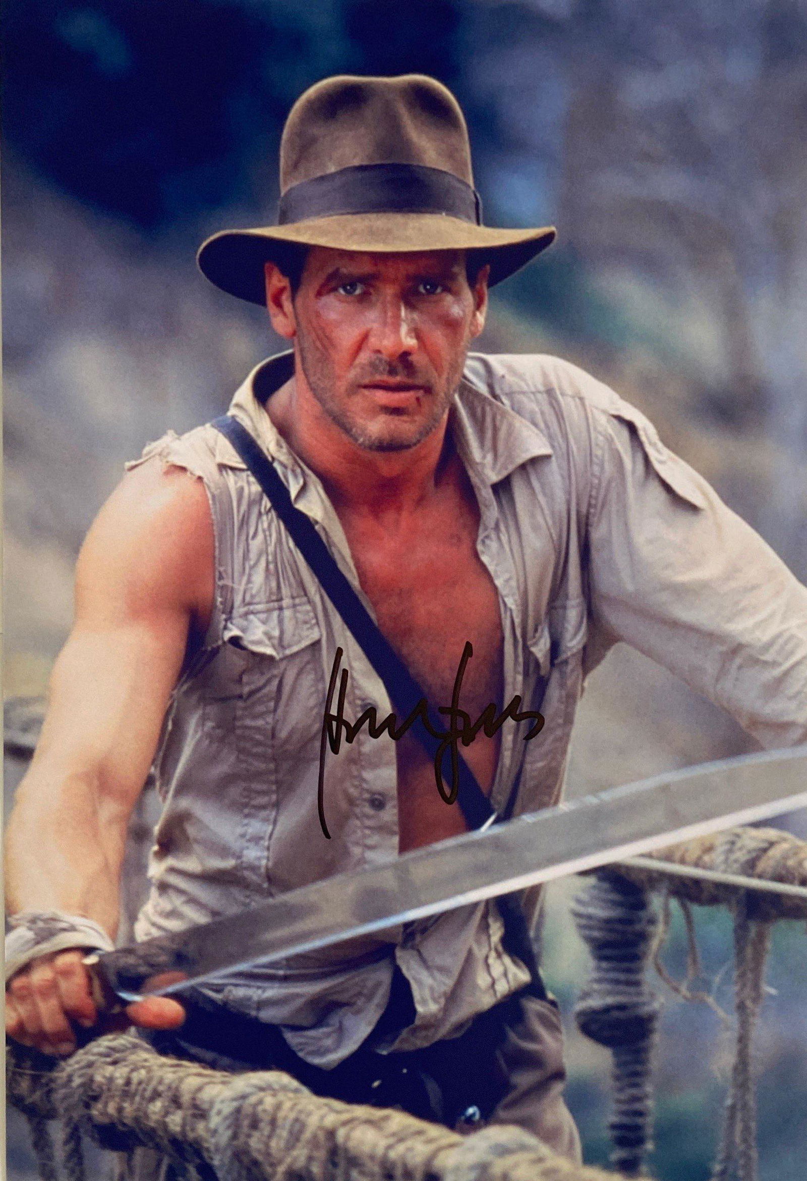 Autograph Signed Indiana Jones Harrison Ford Photo (#13631) on May 30 ...