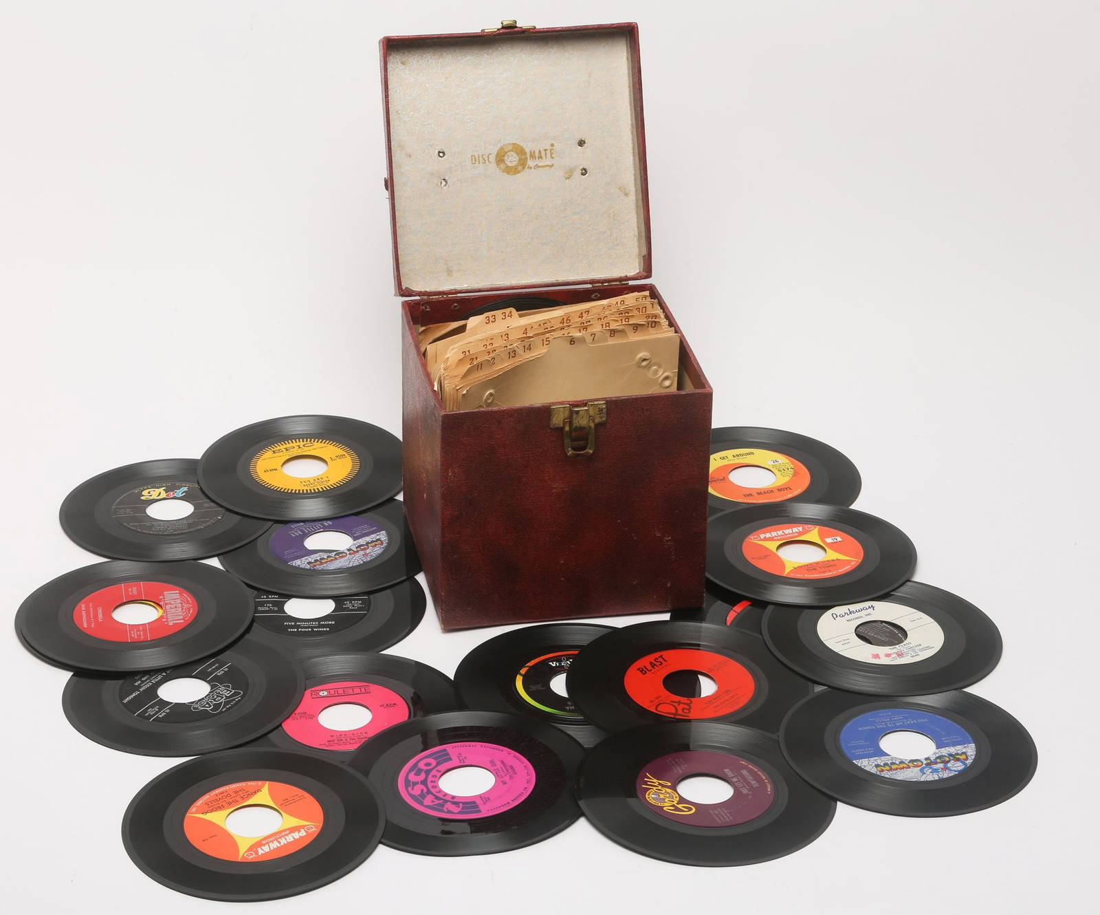 Collection Of Vintage 45s Vinyl Records Auction