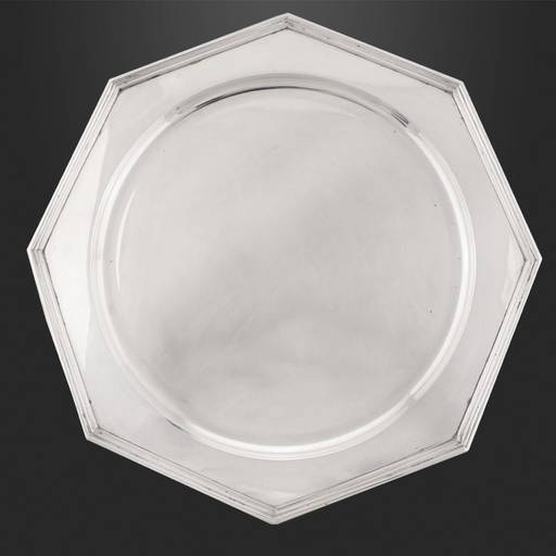 Eight Silver Under Plates