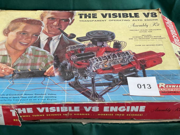 Renwal The Visible V8 Engine