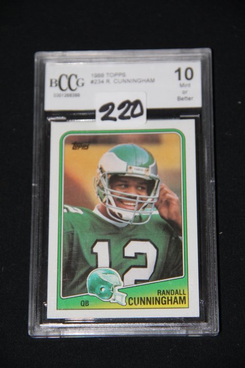 Randall Cunningham 1988 #10 Card