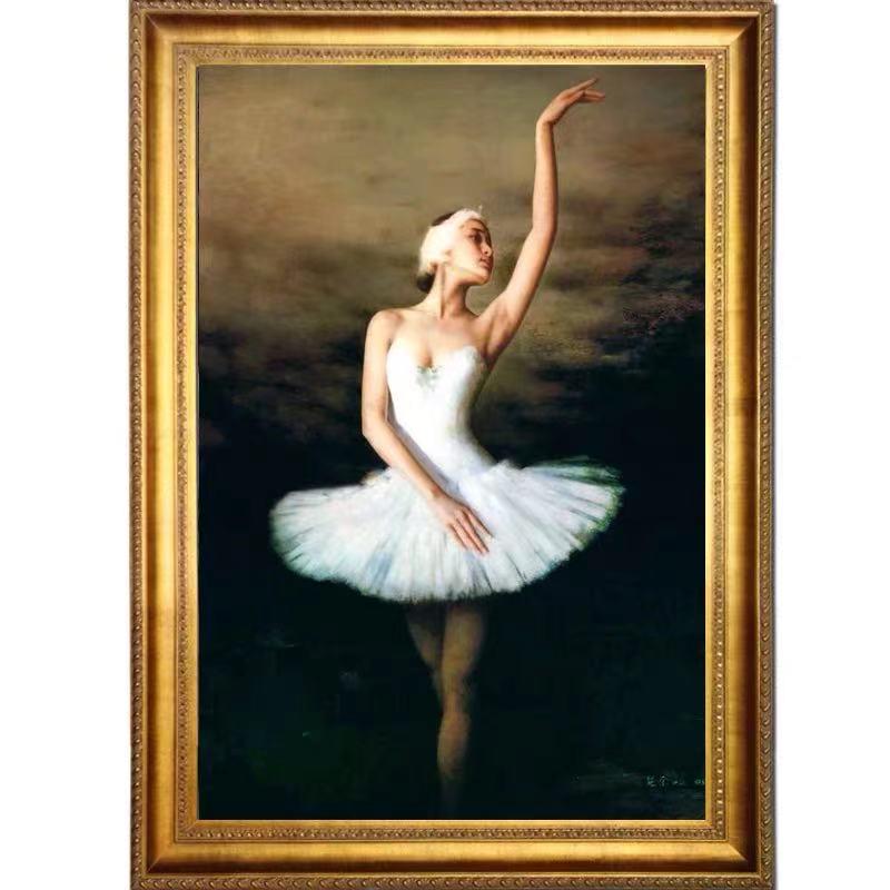 Ballet Oil Painting