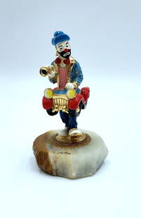 Ron Lee & Judy Signed Clown Figurines