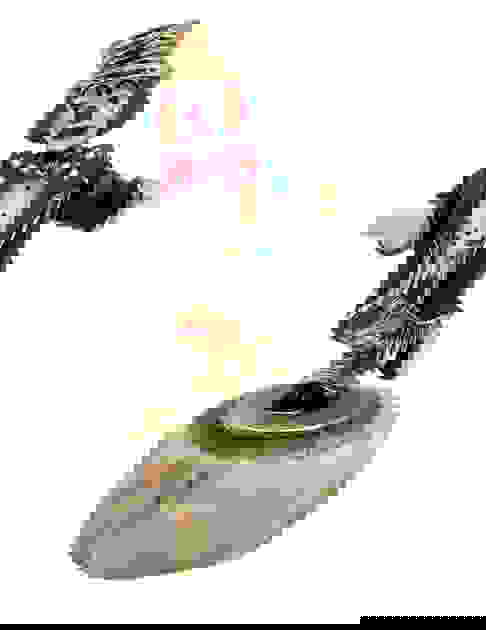 Ron Lee Clown Figurine, "chip Off The Old Block" Auction