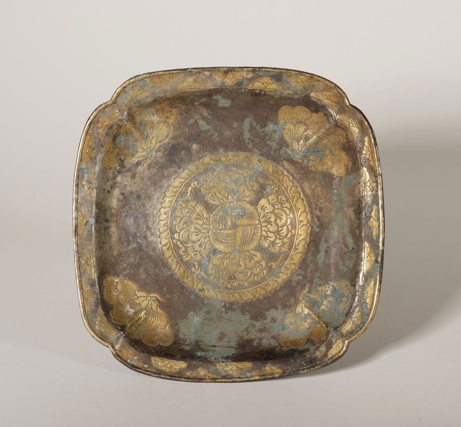 Tang Dynasty - Patterned Silver Gilt Plate - Jun 04, 2021 | Xzavier Art ...