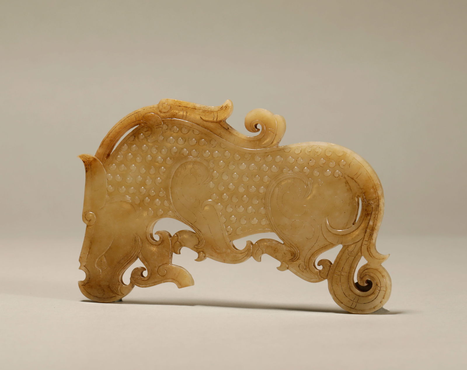 Warring States Jade Tiger Auction