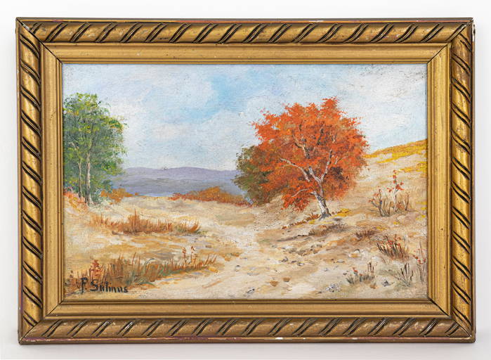 American Porfirio Salinas Painting In The Style Of