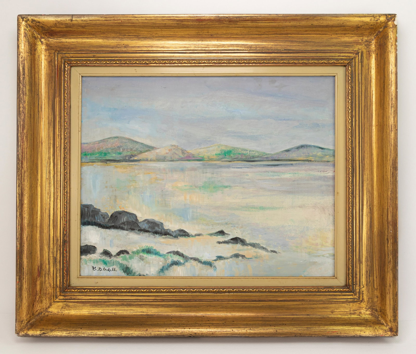 Landscape Oil Painting In Style of Francis Cadell | Barnebys