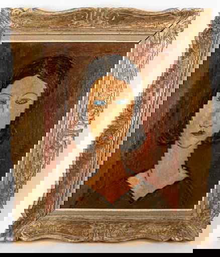 Amedeo Modigliani Expressionist Oil Painting (style Of)