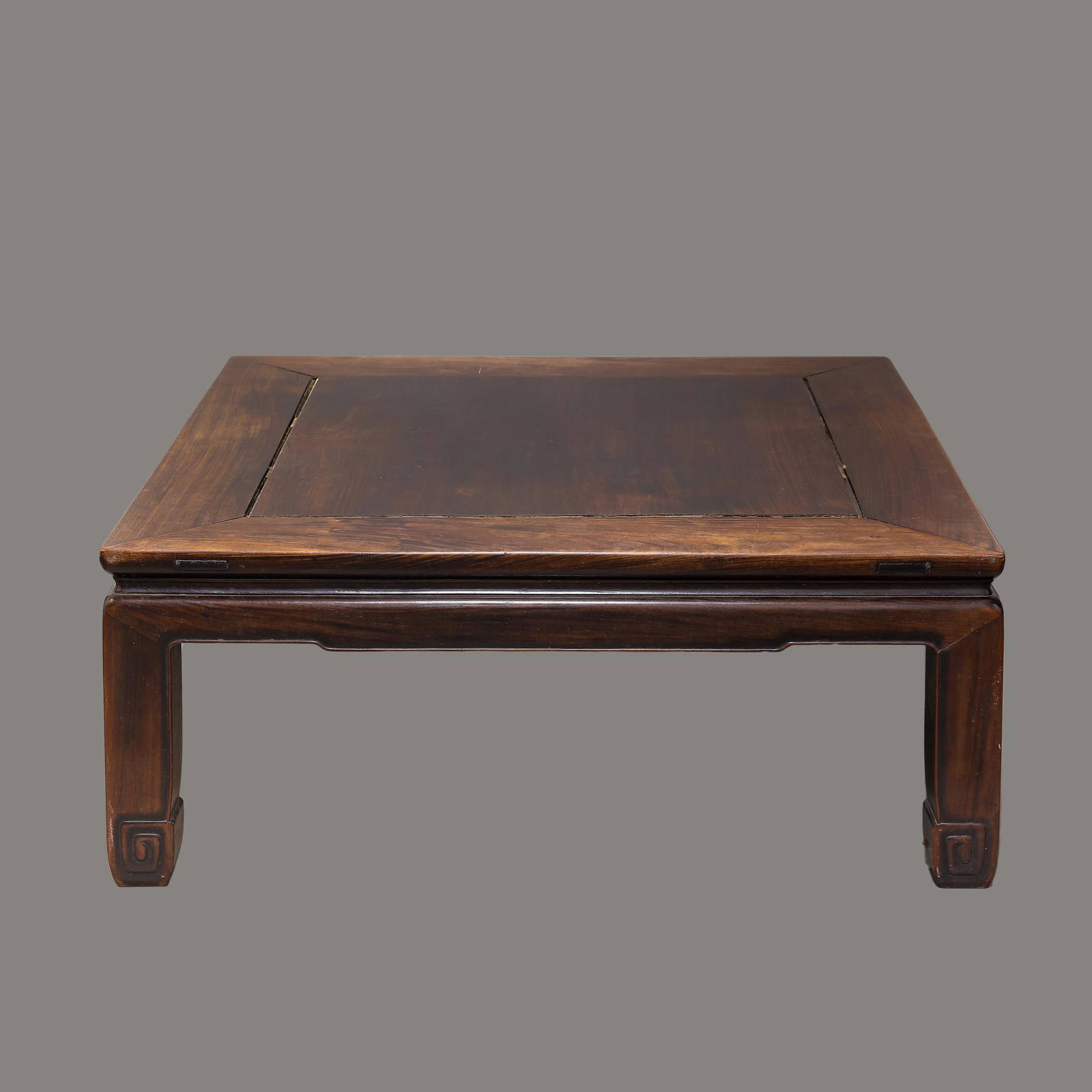 Chinese Mahogany Four-square Table, Qing Dynasty Auction
