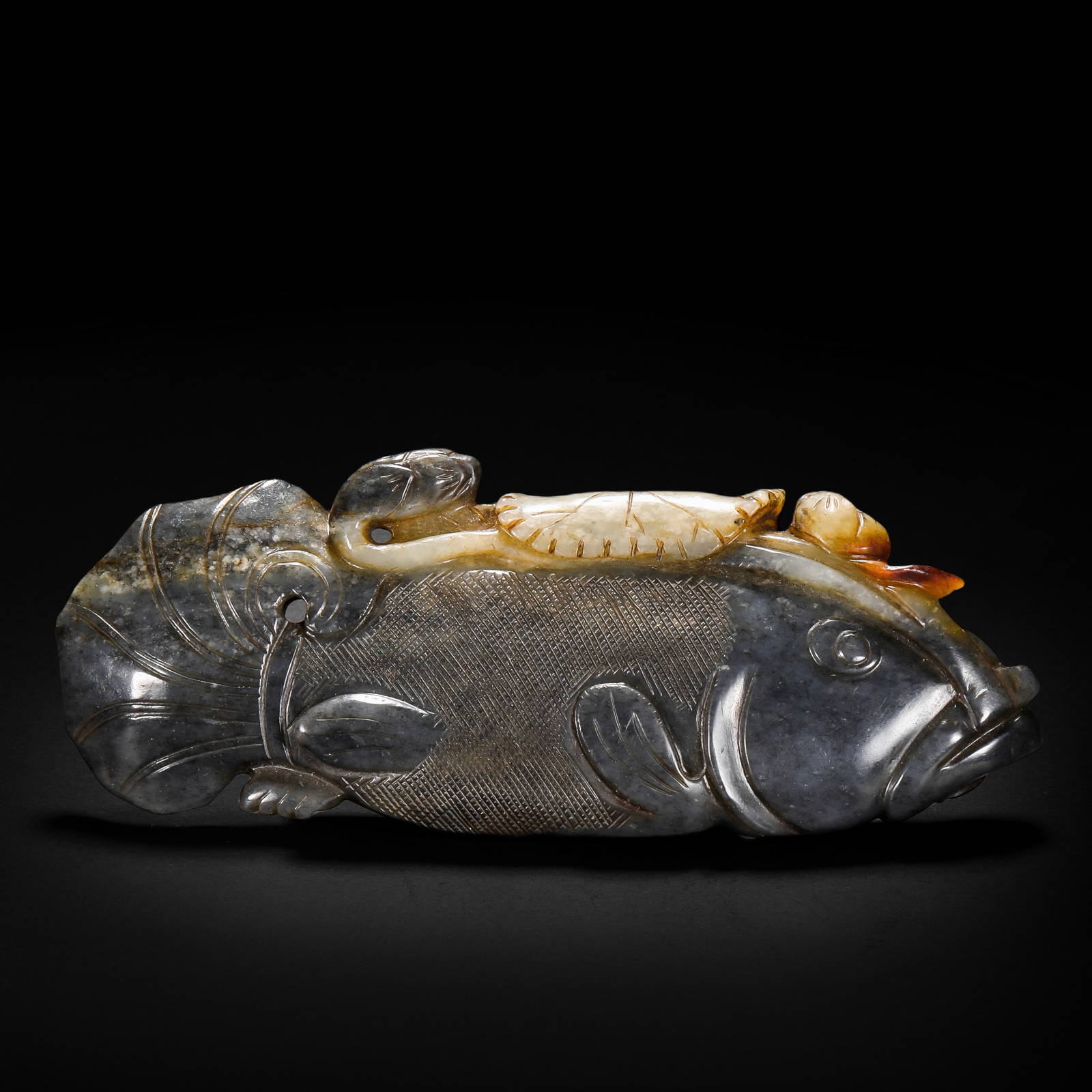 Chinese Qing Dynasty Fish-shaped Decoration Auction