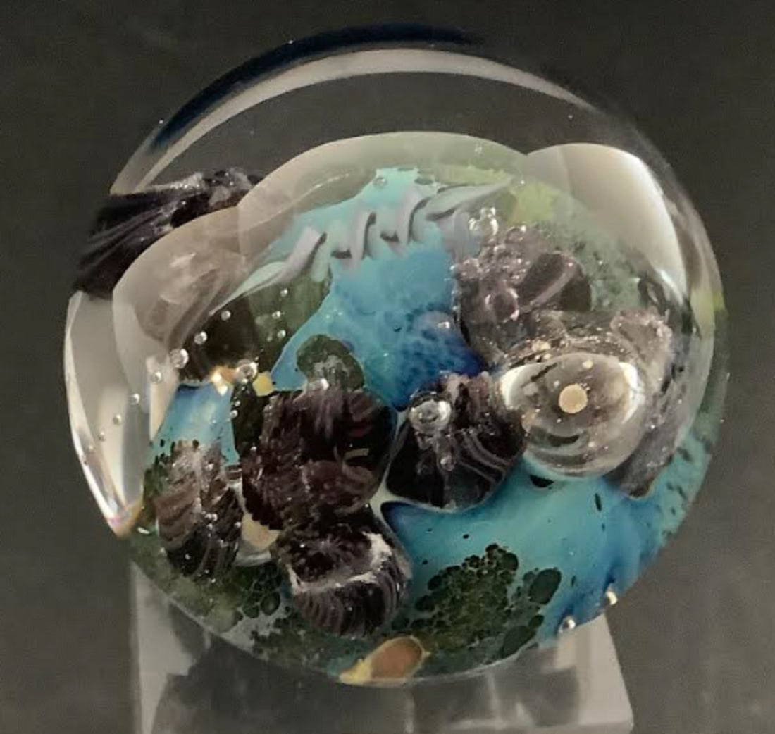 Josh Simpson Signed Paperweight Auction