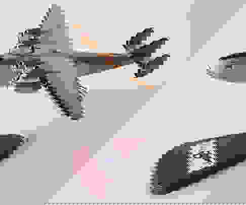 Pan Am Airplane Model Paa B-314 Flying Boat Dixie Clipper With Wooden ...